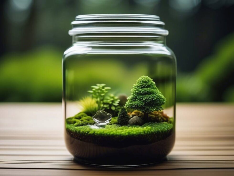 Magiczny las w słoiku otwartym - jak stworzyć własny miniaturowy ...